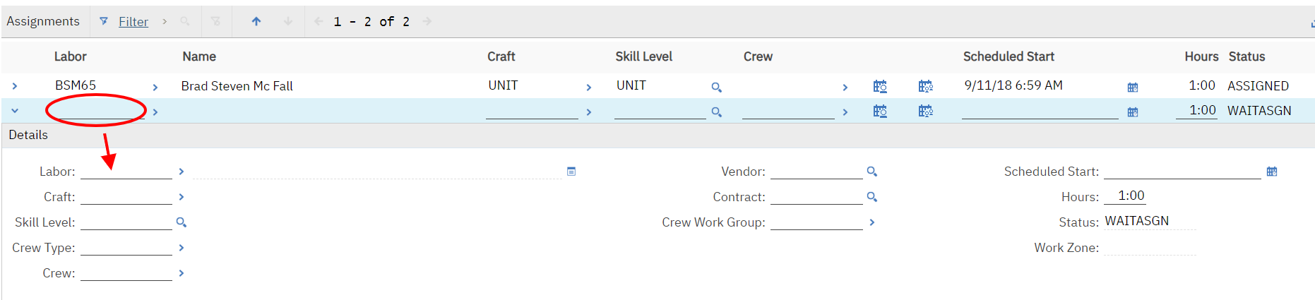Z02 - Assign Work Order in Work Order Tracking - Foreperson | Facilities and Campus Services